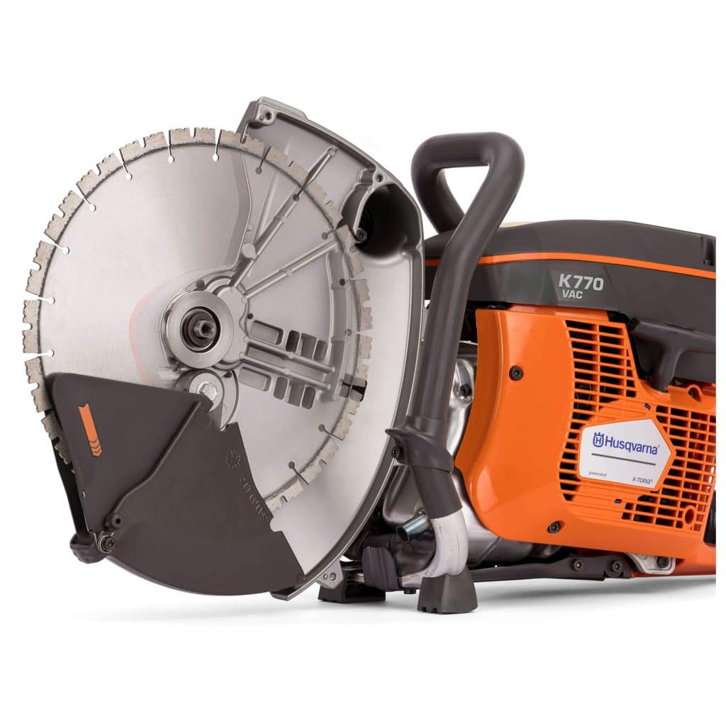 Husqvarna Kapmaskin K 770 VAC K770 Motorkap Construction