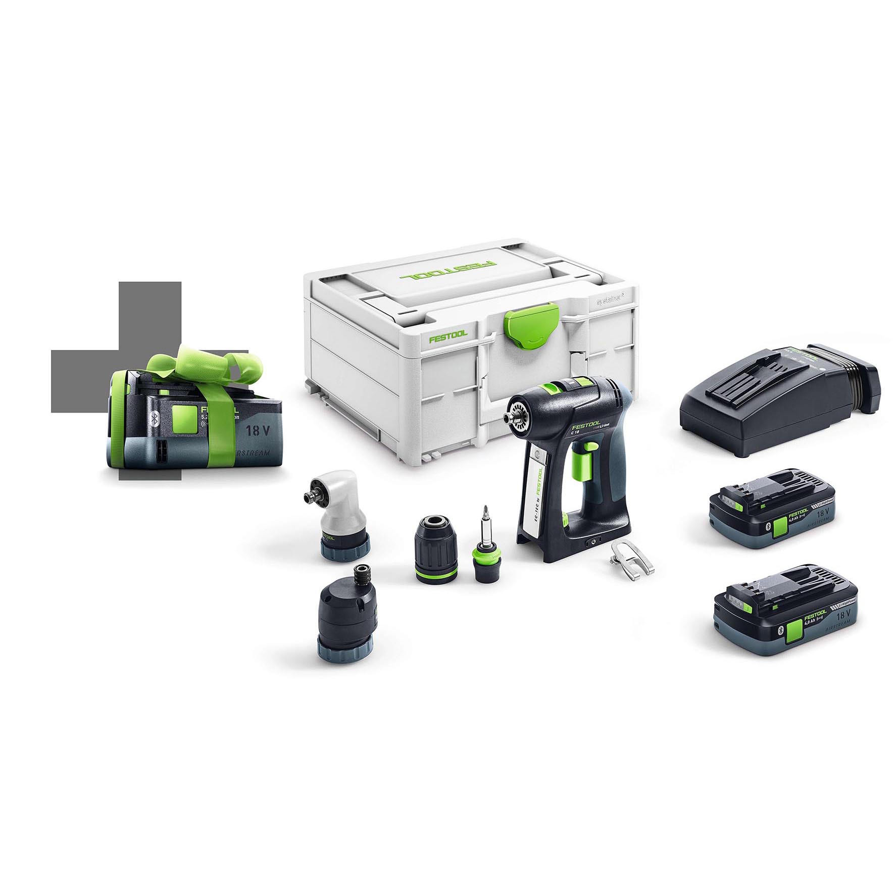 Festool Skruvdragare C 18 HPC 4,0 I-Set 576442 C18